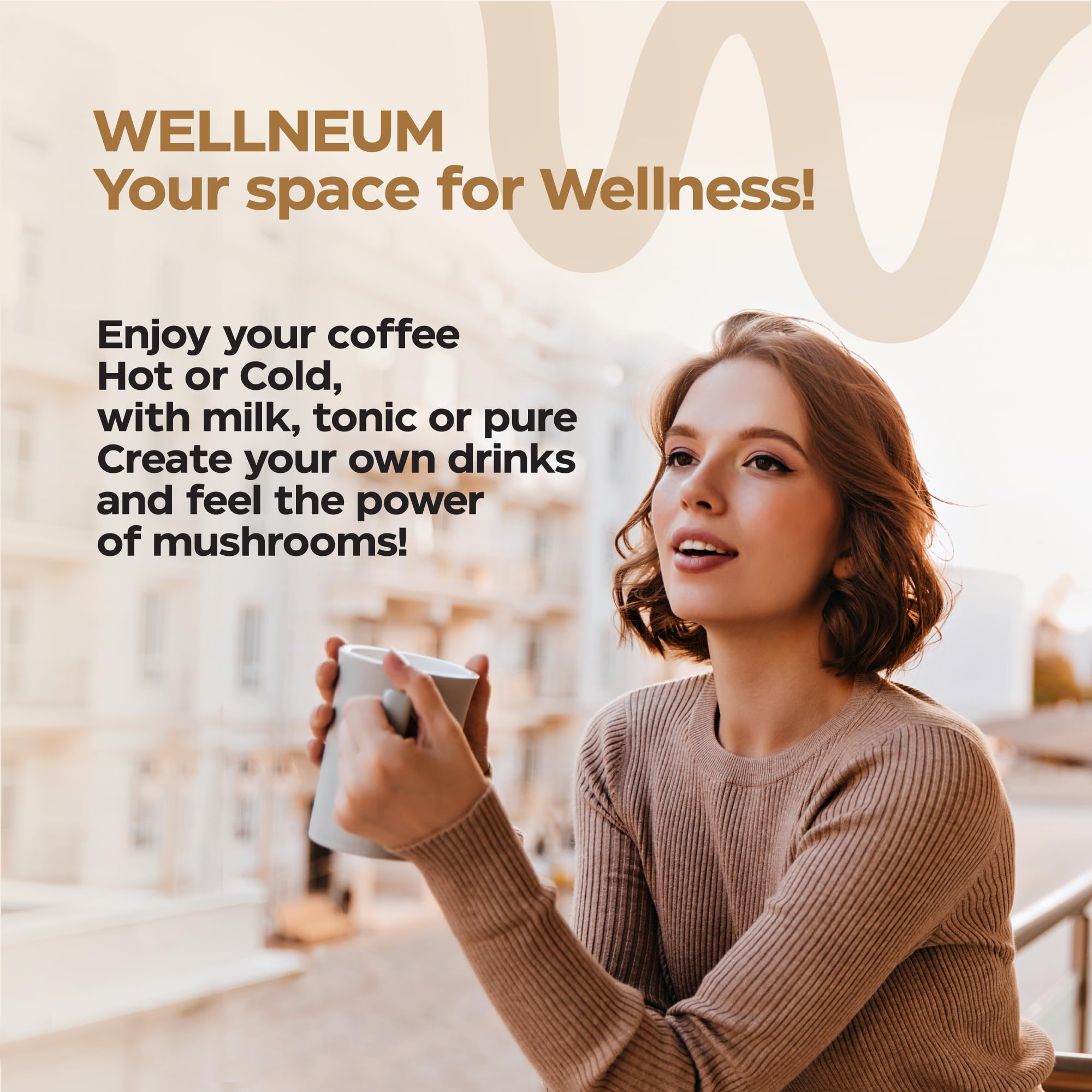 nutrient-rich mushroom coffee drink
