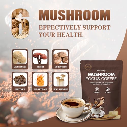 nutrient-rich mushroom coffee mix