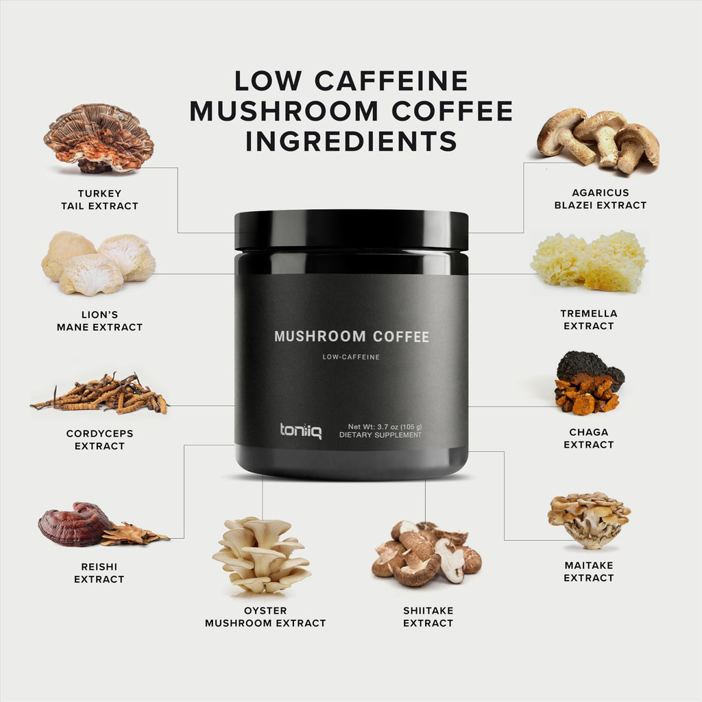 nutrient-rich mushroom coffee supplement
