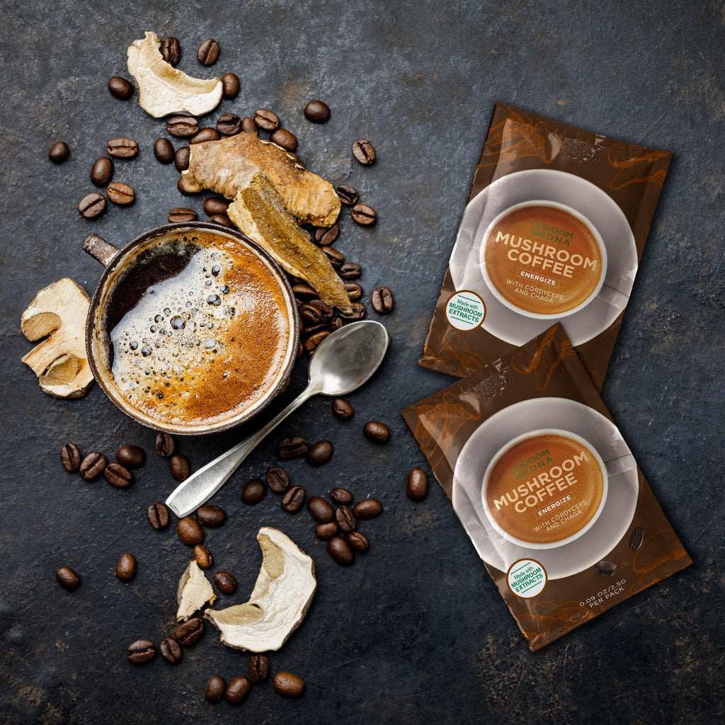 nutrient-rich mushroom coffee