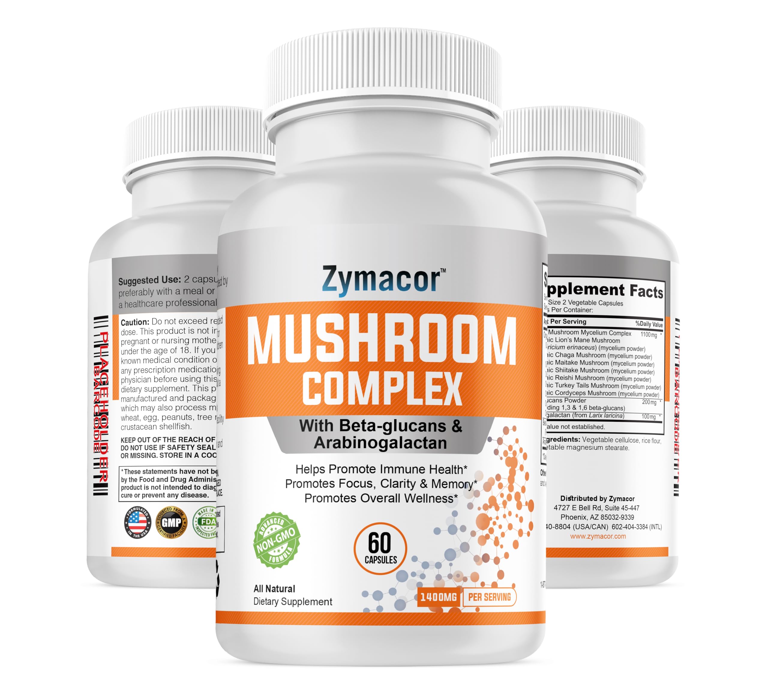nutrient-rich mushroom complex supplement