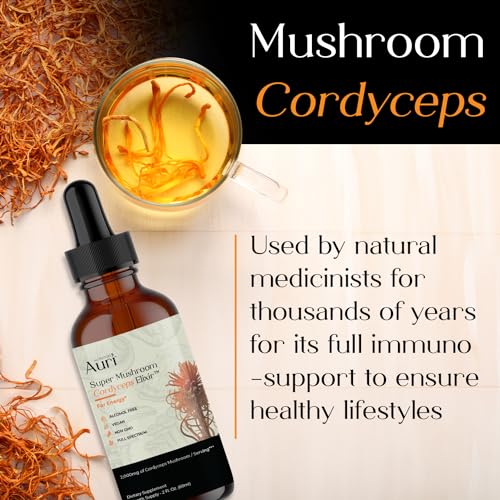 Nutrient-rich mushroom elixir for energy