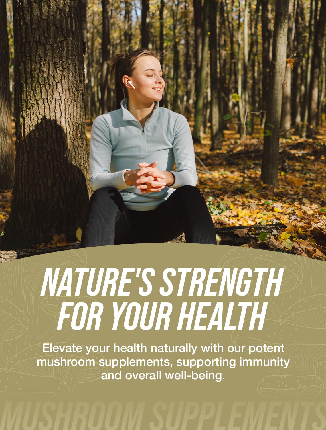 Nutrient-rich mushroom extract for wellness