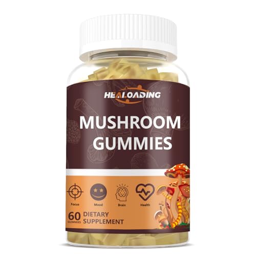 nutrient-rich mushroom gummies for adults