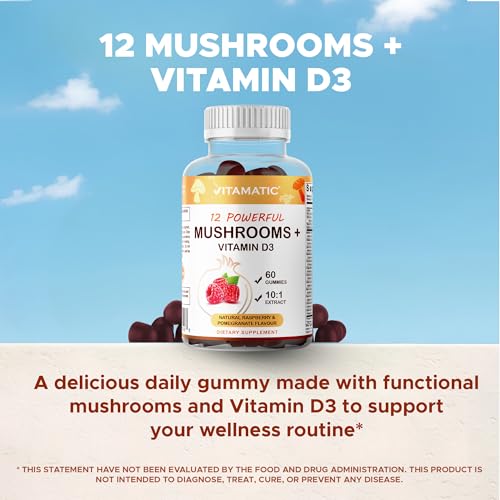 nutrient-rich mushroom gummies for wellness