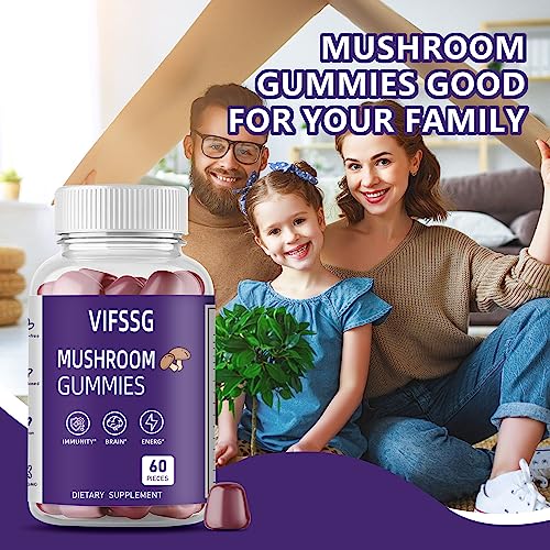 nutrient-rich mushroom gummies