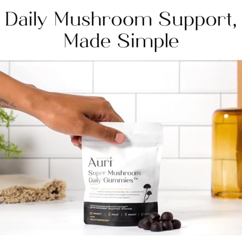 nutrient-rich mushroom gummy formula