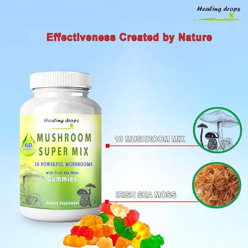 nutrient-rich mushroom gummy formula