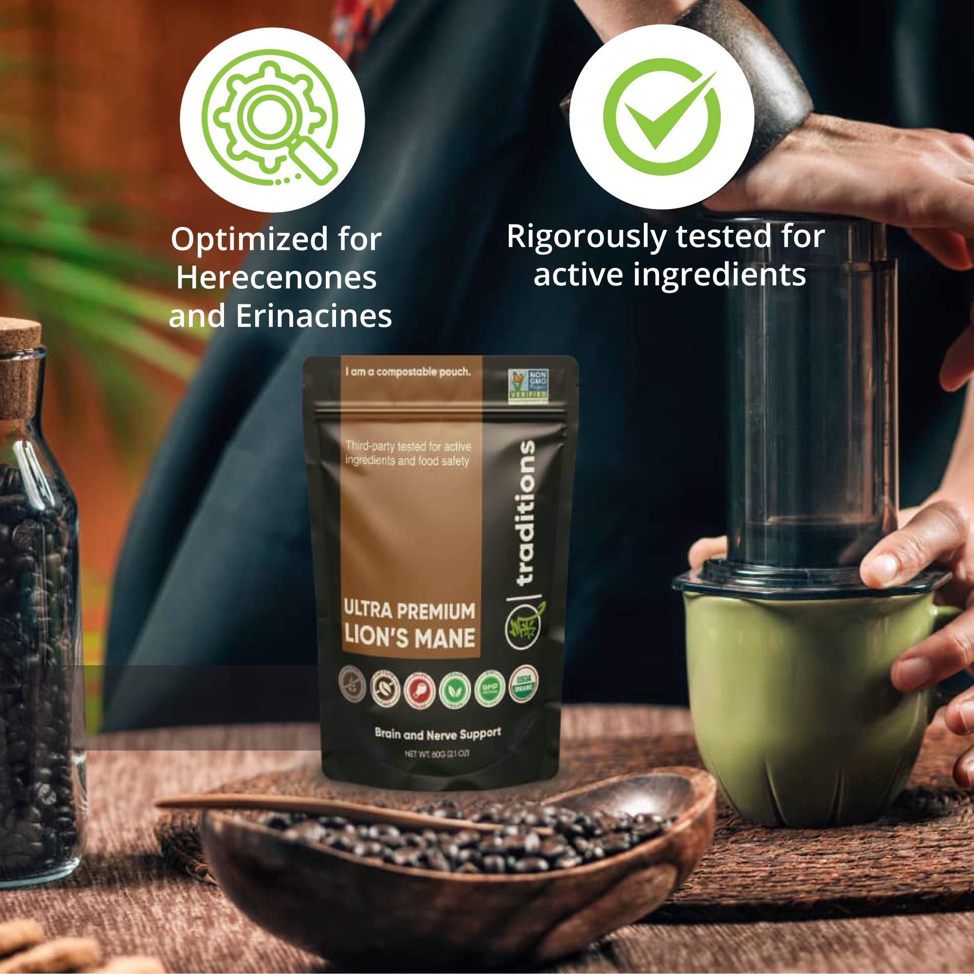 nutrient-rich mushroom powder benefits