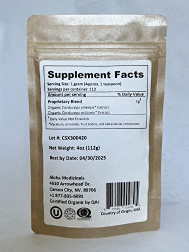Nutrient-rich mushroom powder for energy
