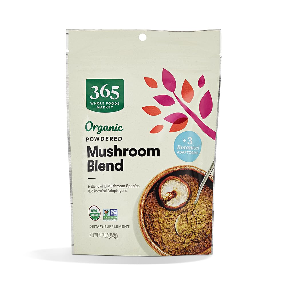nutrient-rich mushroom powder supplement