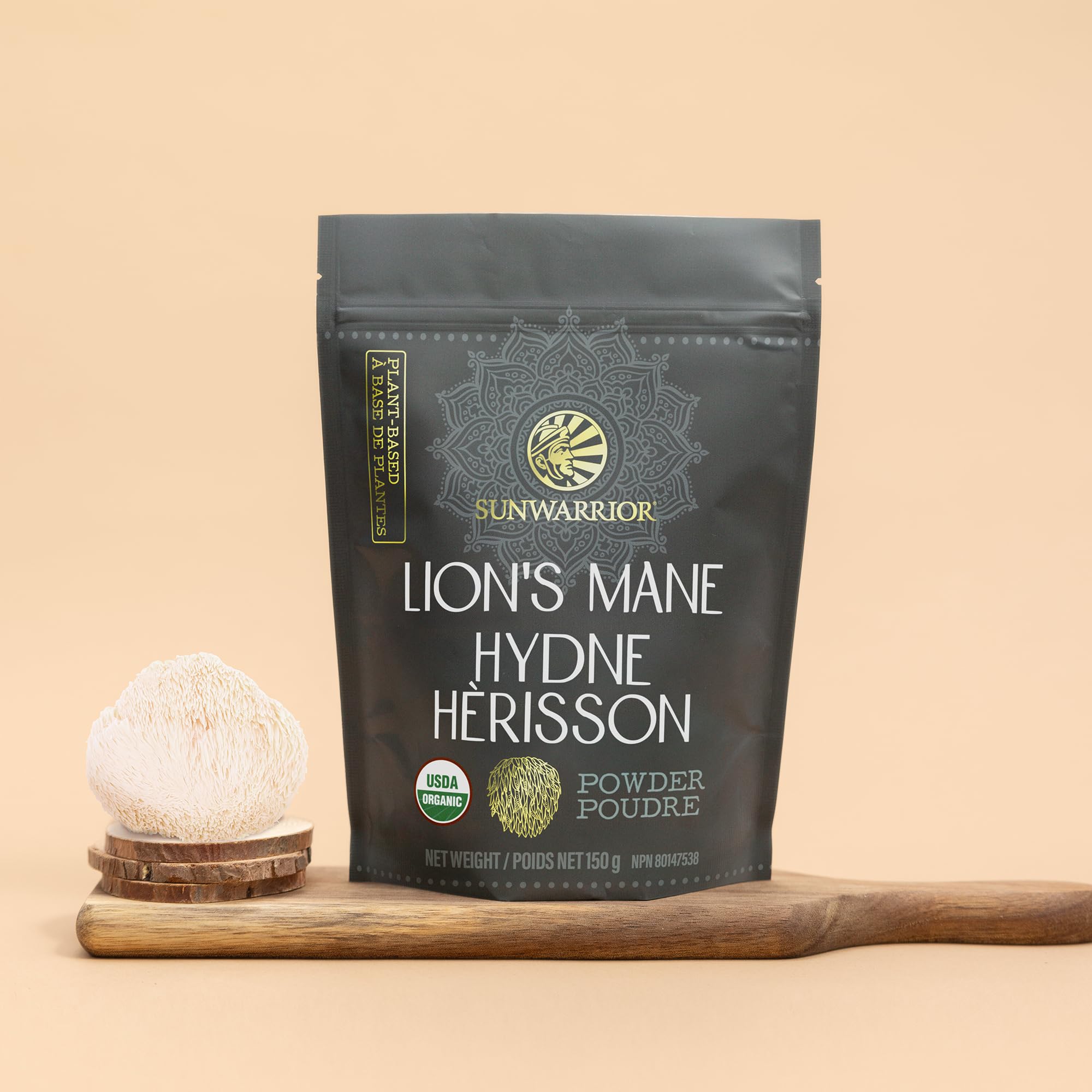 Nutrient-rich mushroom powder