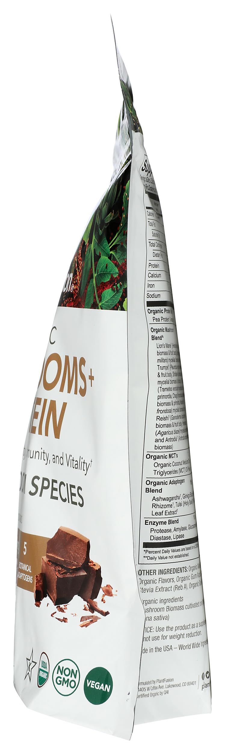 nutrient-rich mushroom protein powder
