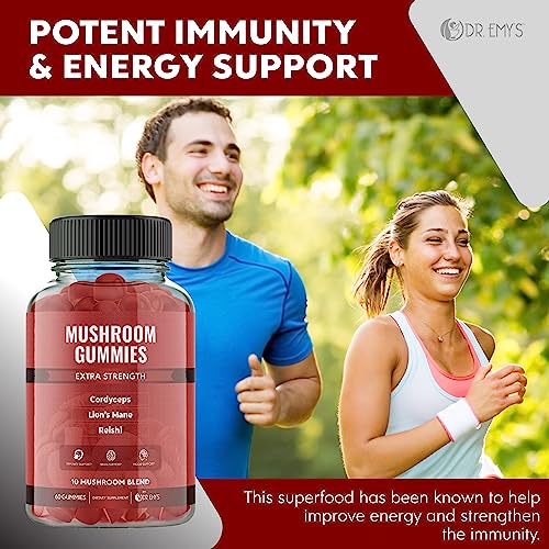Nutrient-rich mushroom supplement for vitality