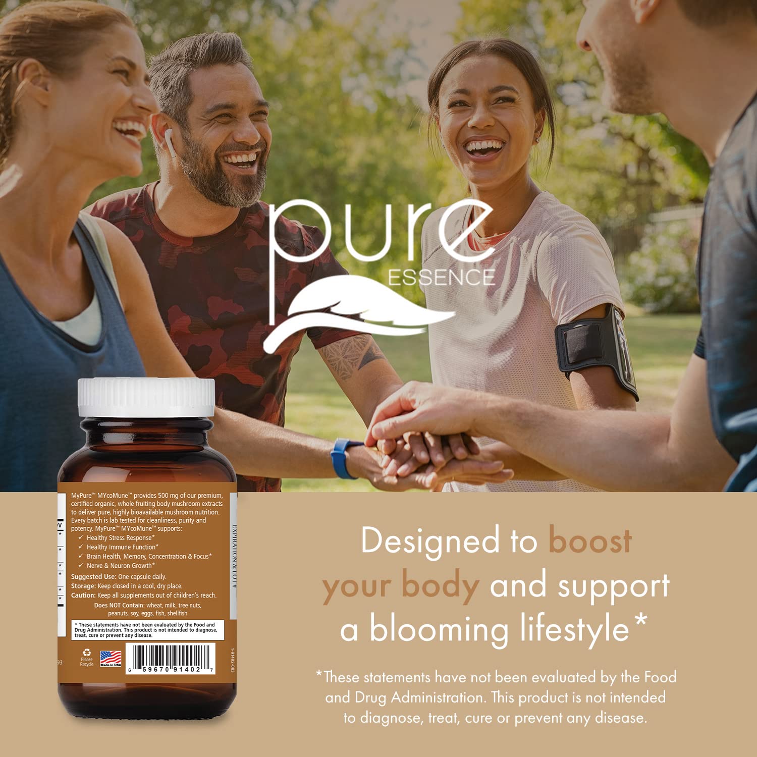 nutrient-rich mushroom supplement