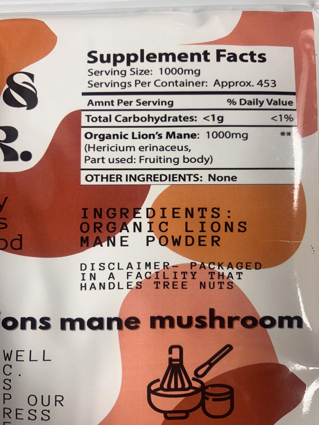 nutrient-rich mushroom supplement