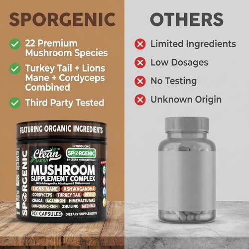 nutrient-rich mushroom supplements
