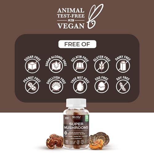 nutrient-rich mushroom wellness formula