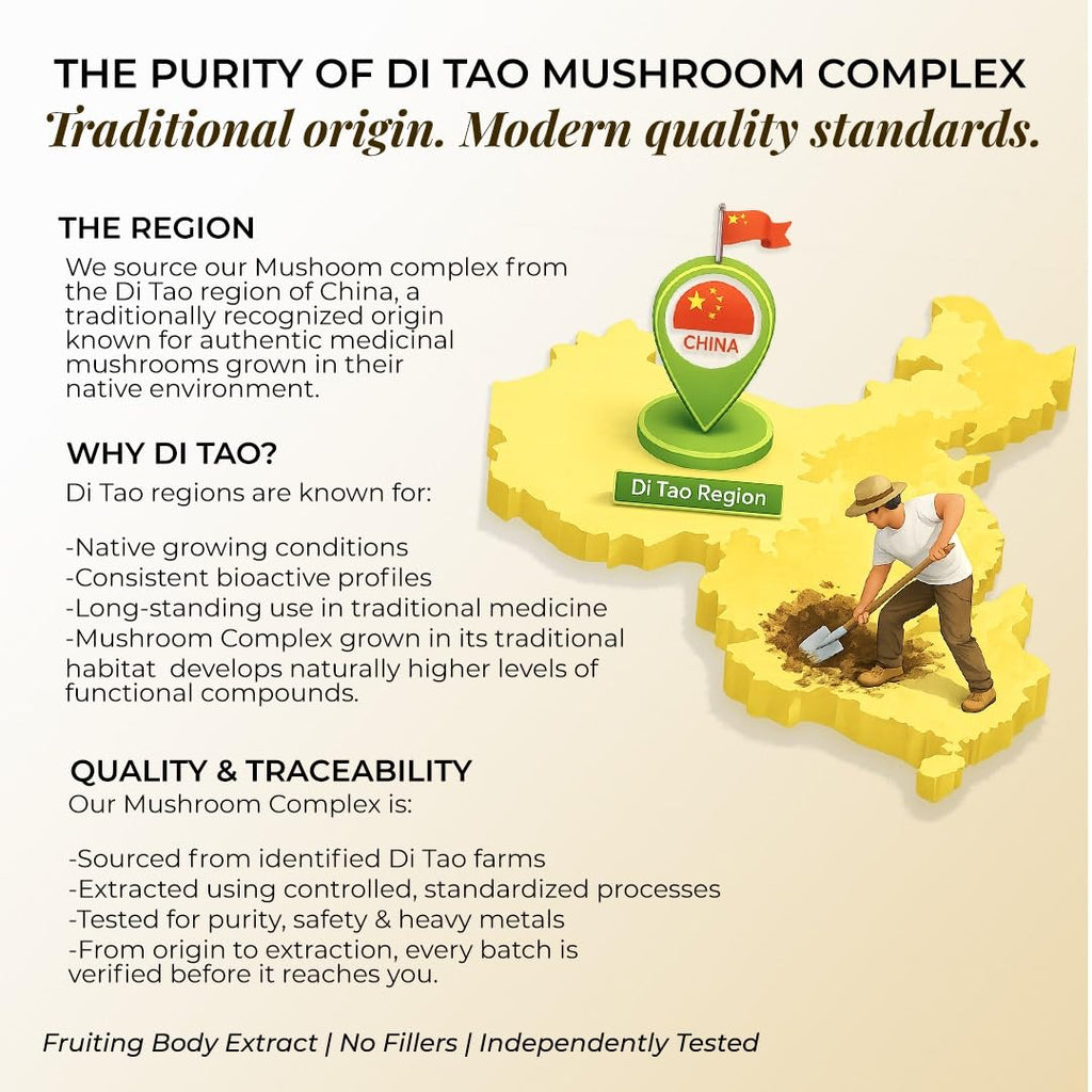Nutrient-rich mushrooms for health