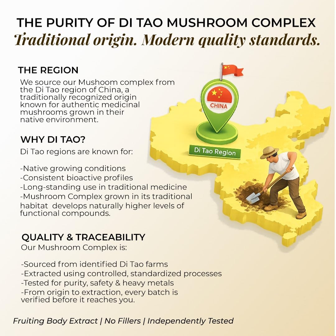 Nutrient-rich mushrooms for health