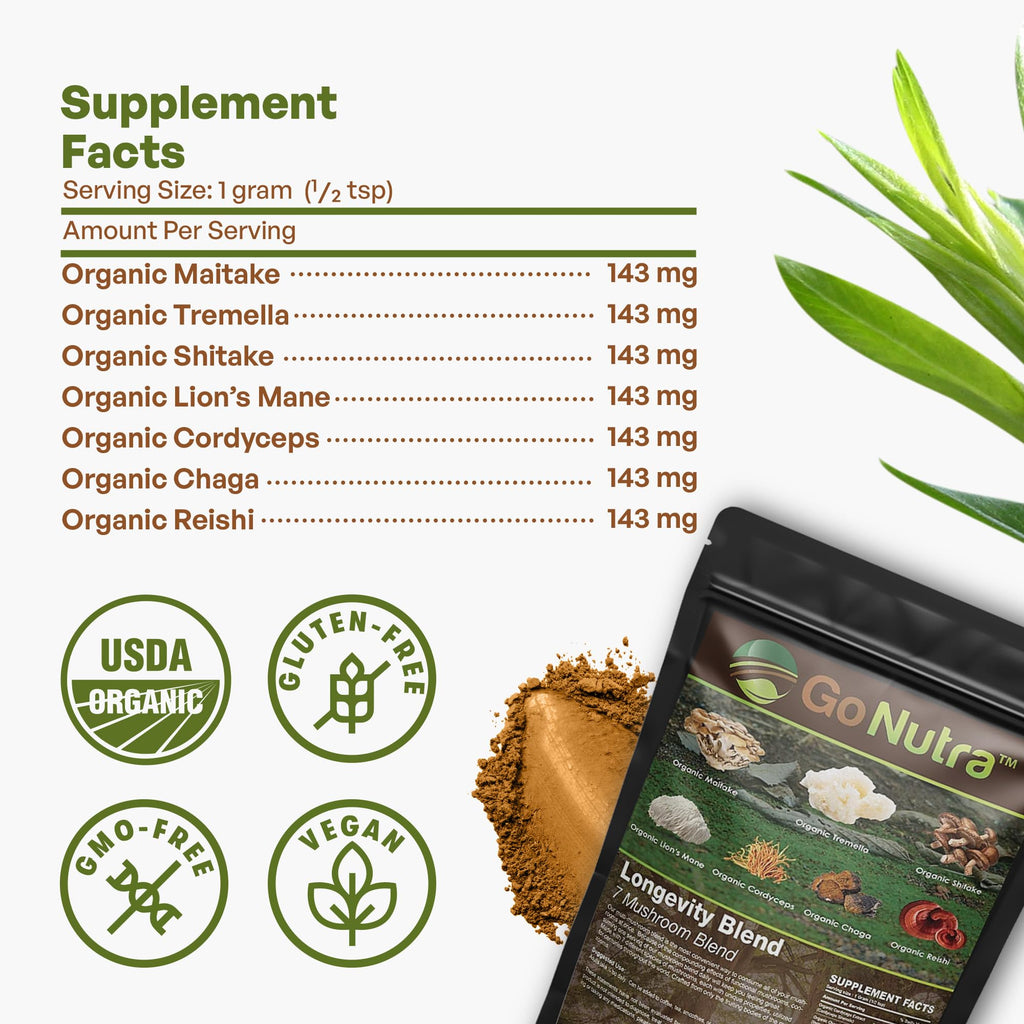 nutrient-rich mushrooms for overall health