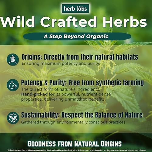 nutrient-rich nettle leaf drops