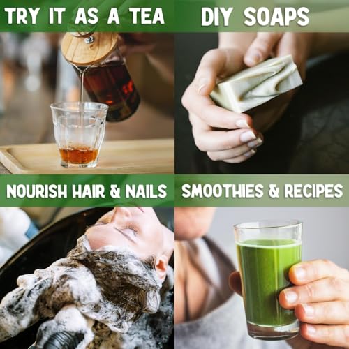 nutrient-rich nettle tea powder