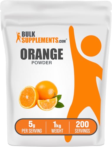 Nutrient-rich orange powder for health