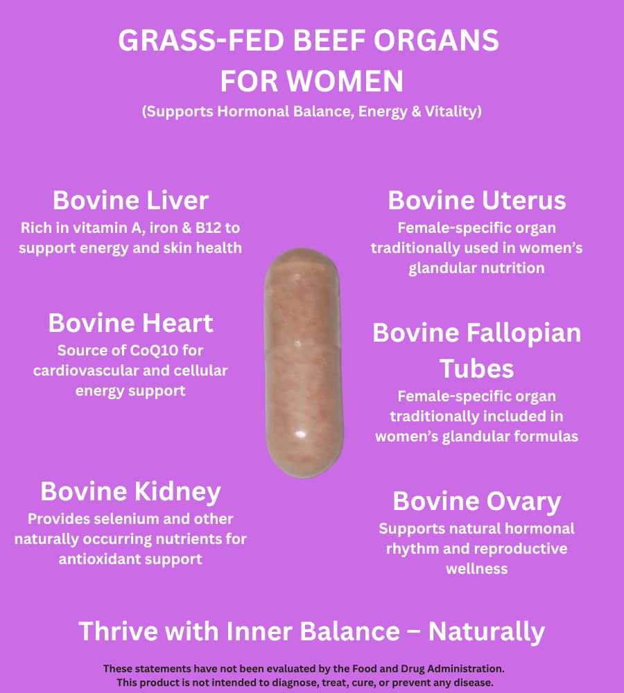 Nutrient-rich organ complex supplement