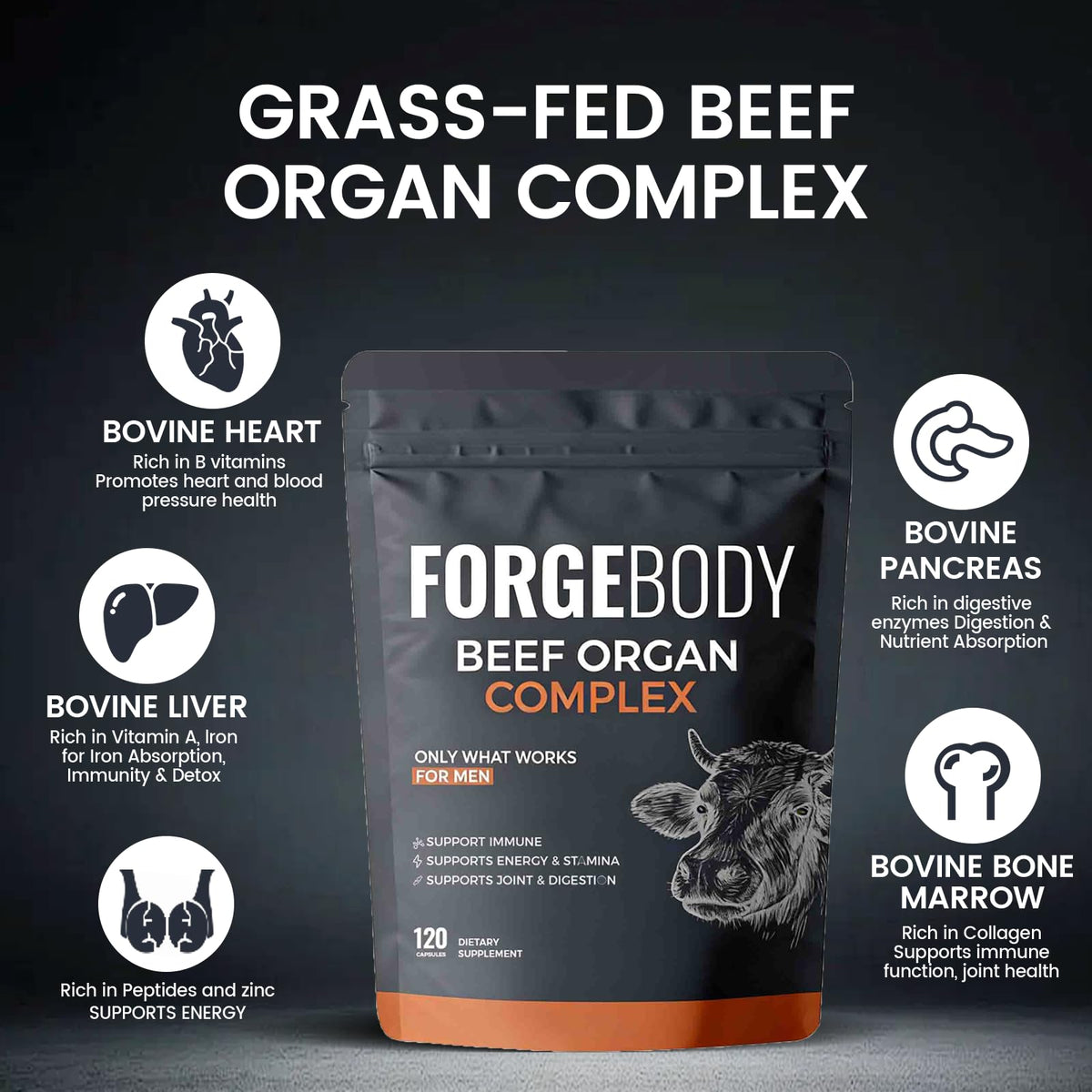 nutrient-rich organ extracts for health