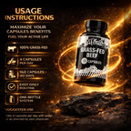 Nutrient-rich organ supplement capsules