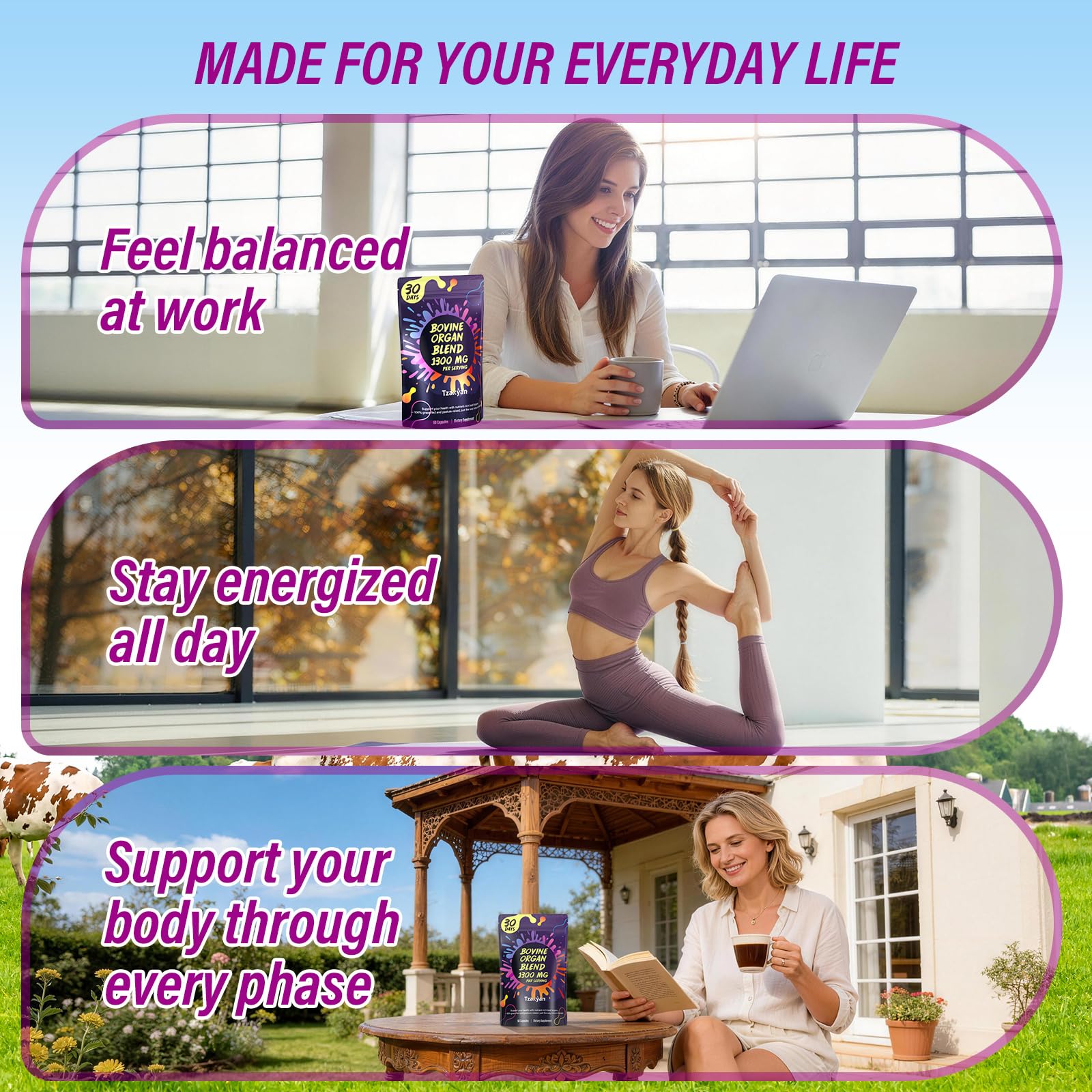 nutrient-rich organ supplement