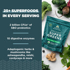 nutrient-rich organic greens blend