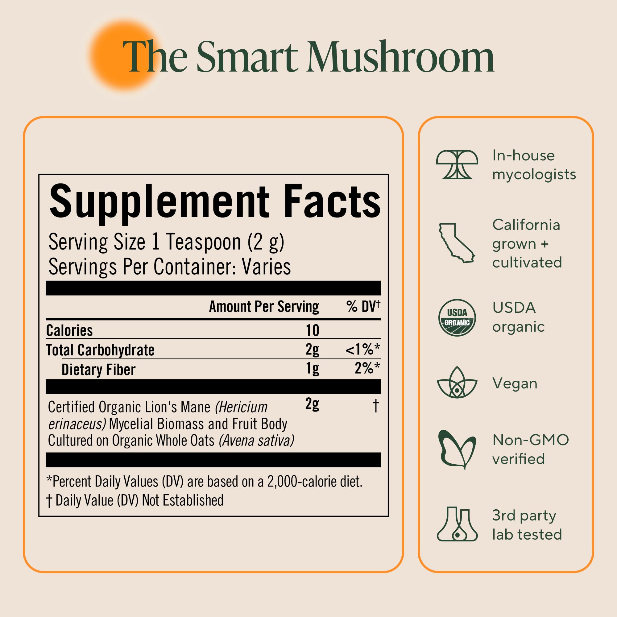 nutrient-rich organic mushroom powder