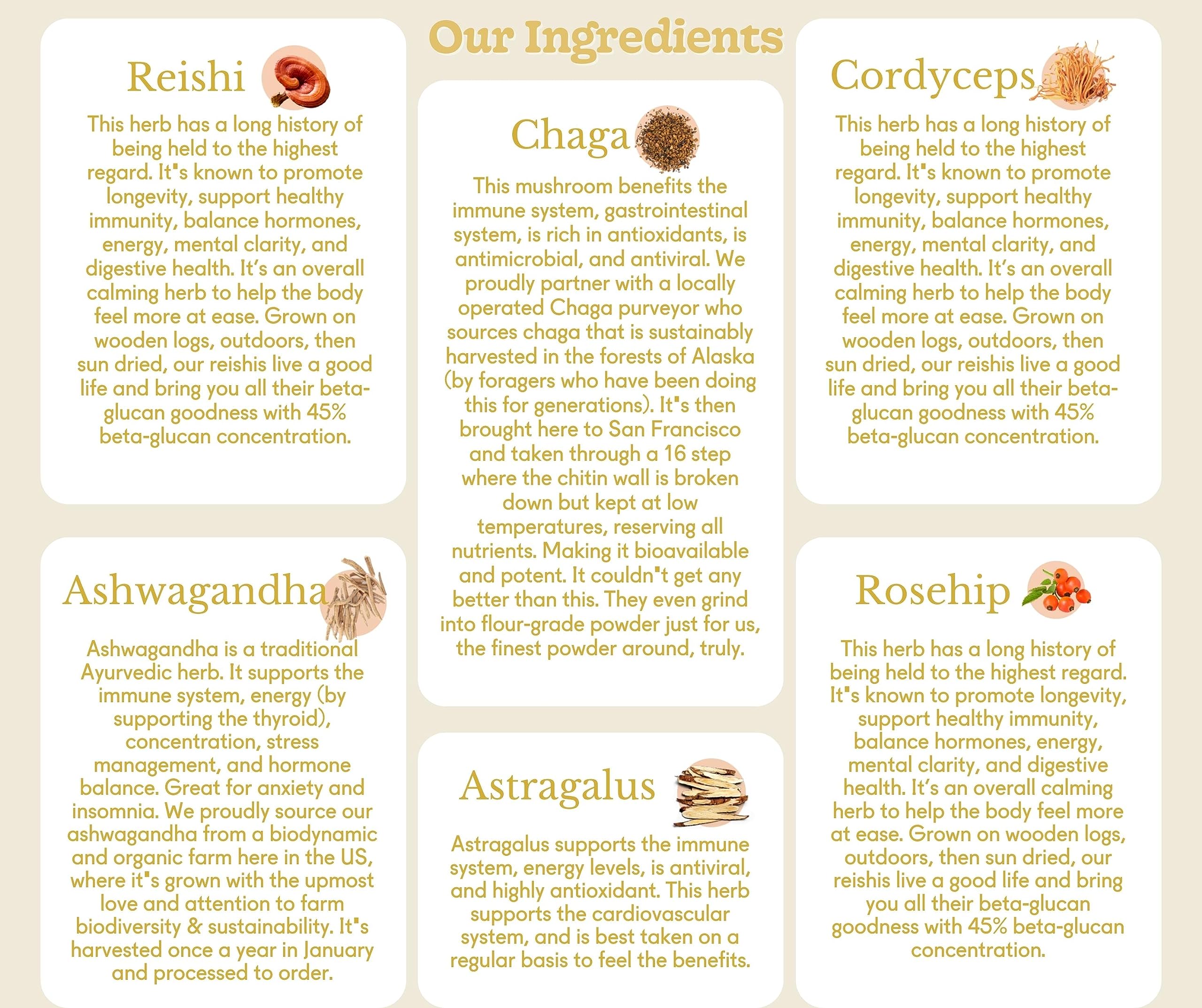 nutrient-rich organic mushroom supplement