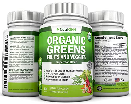 nutrient-rich organic superfood capsules