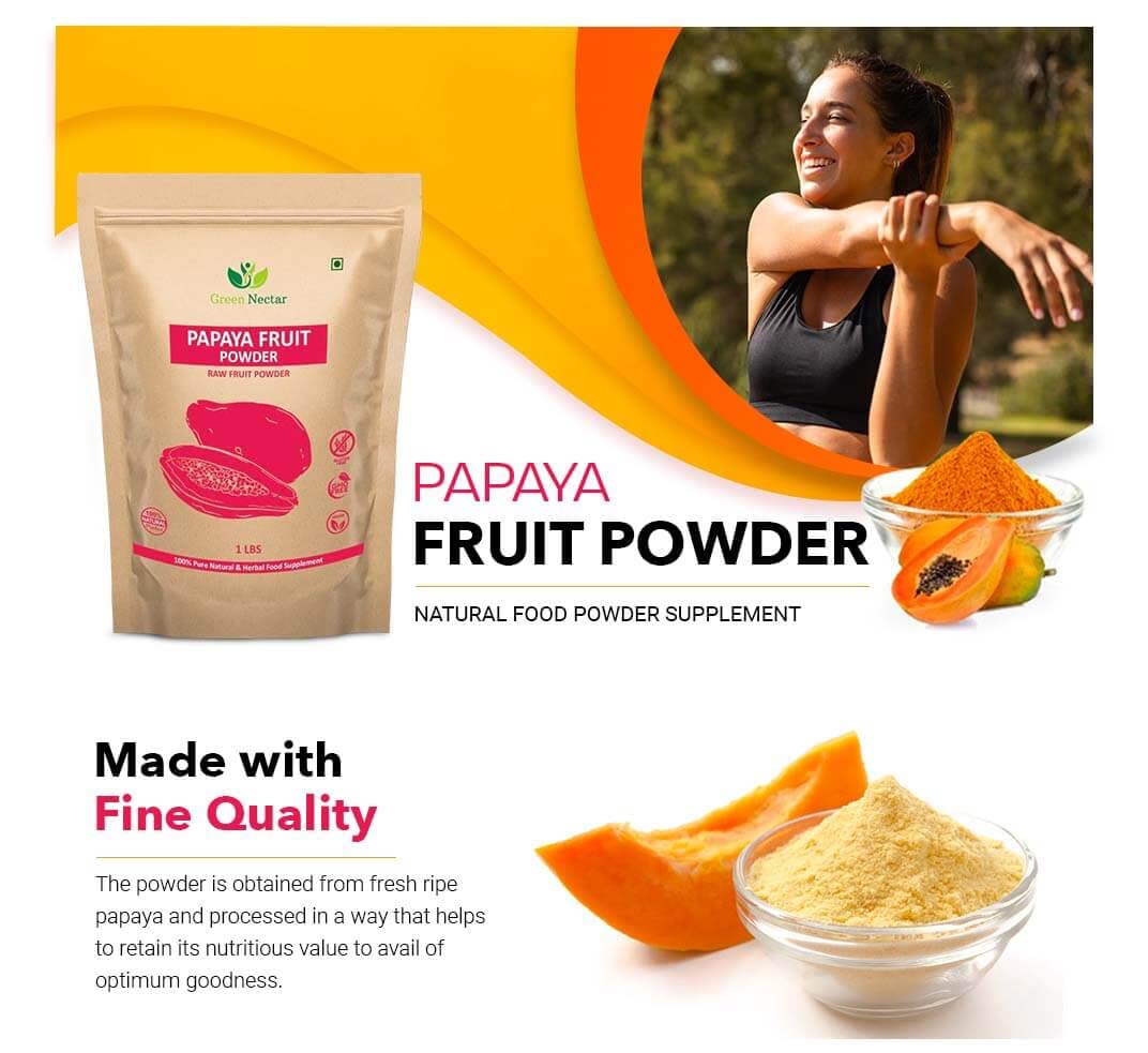 nutrient-rich papaya leaf extract