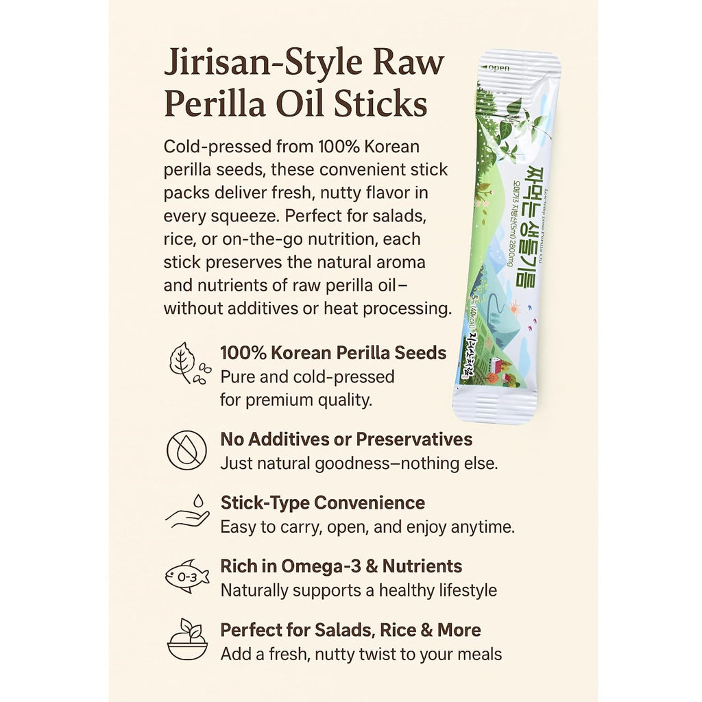 nutrient-rich perilla seed oil