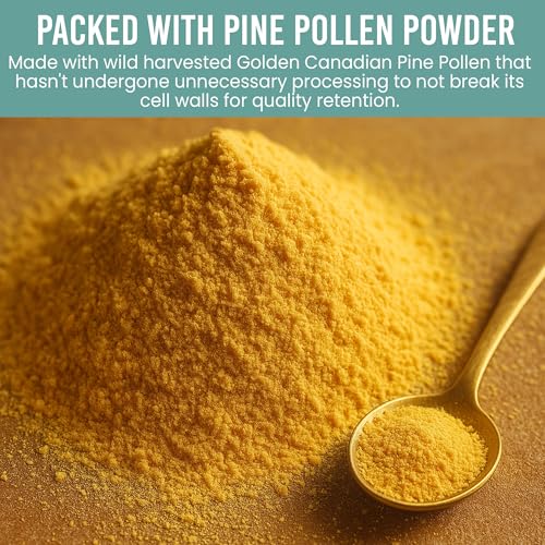 nutrient-rich pine pollen for wellness
