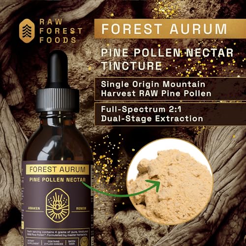 nutrient-rich pine pollen nectar