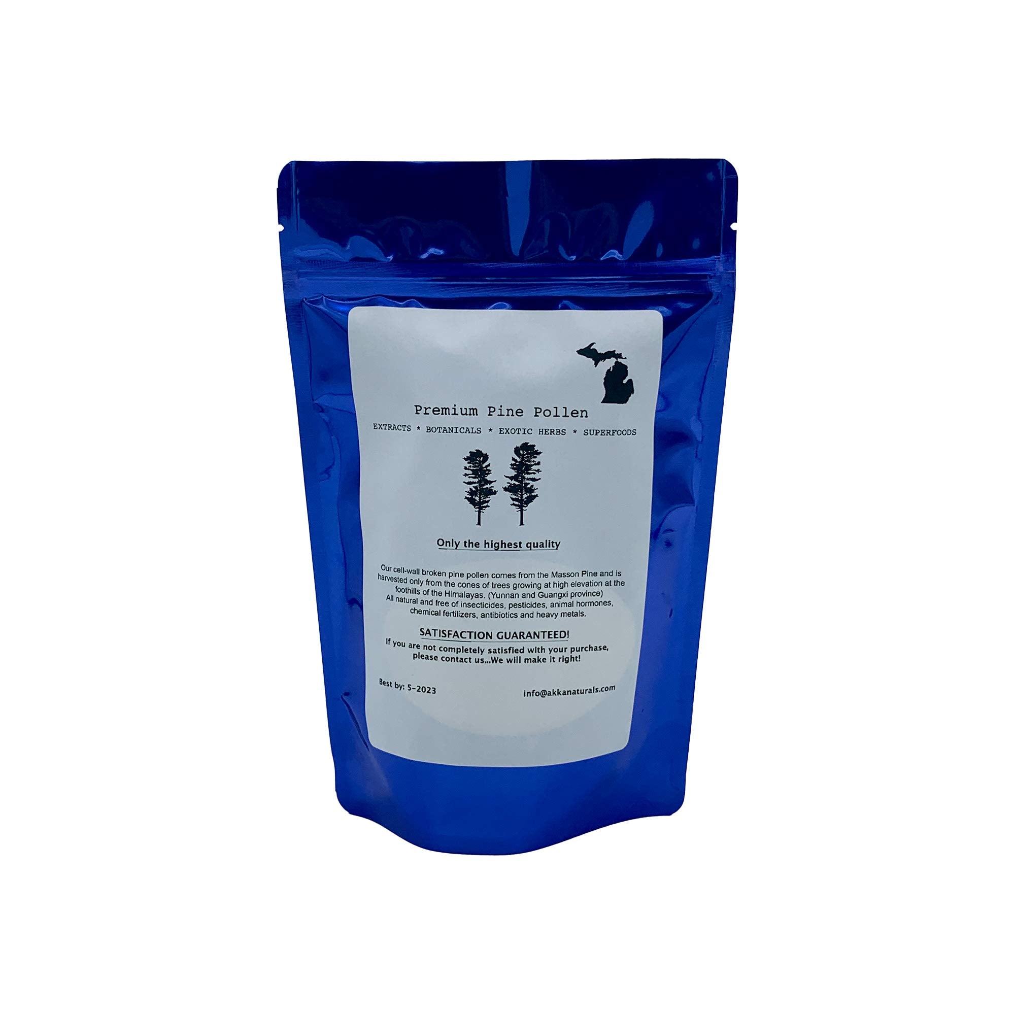 nutrient-rich pine pollen powder