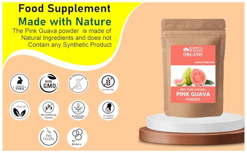 nutrient-rich pink guava powder