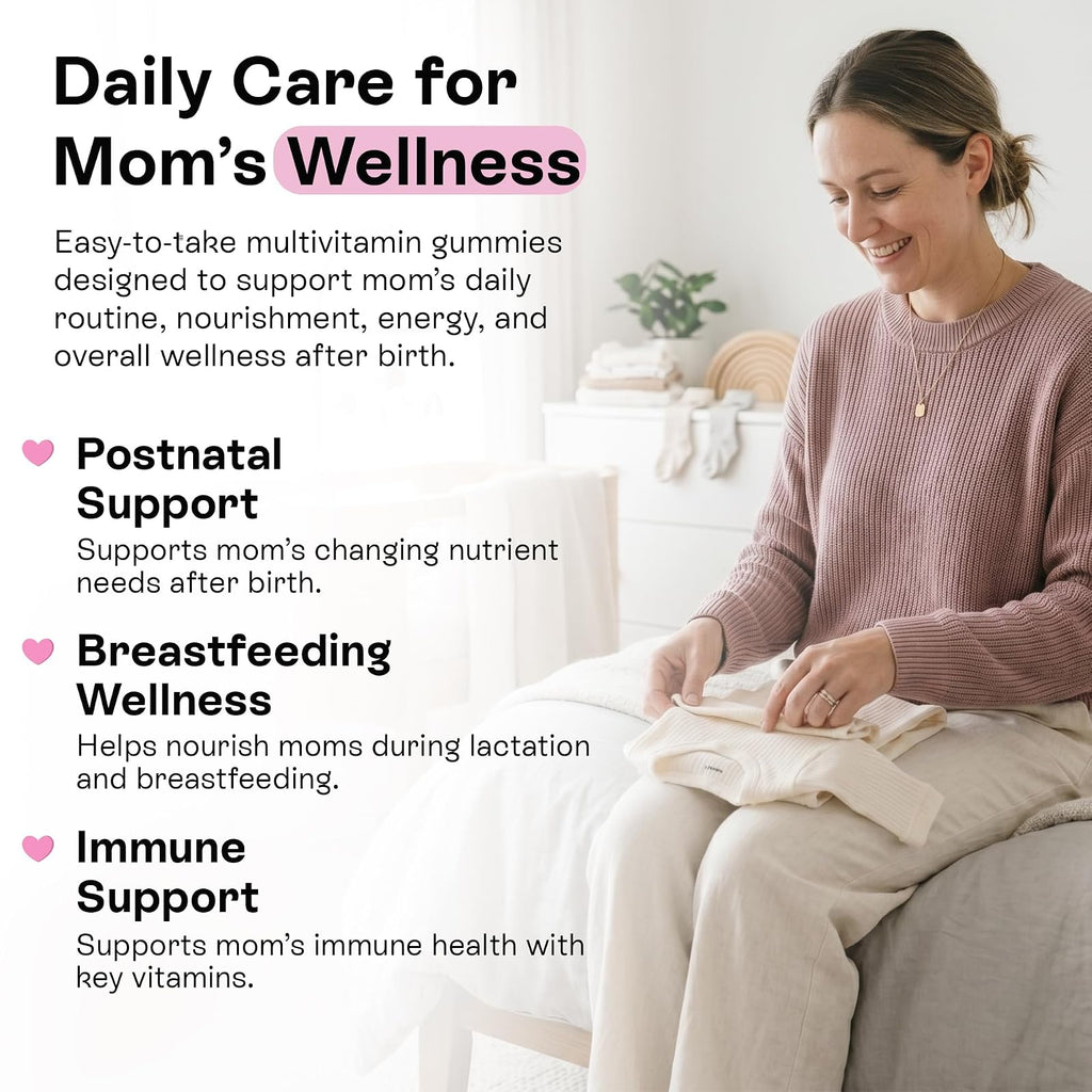 nutrient-rich postnatal gummies