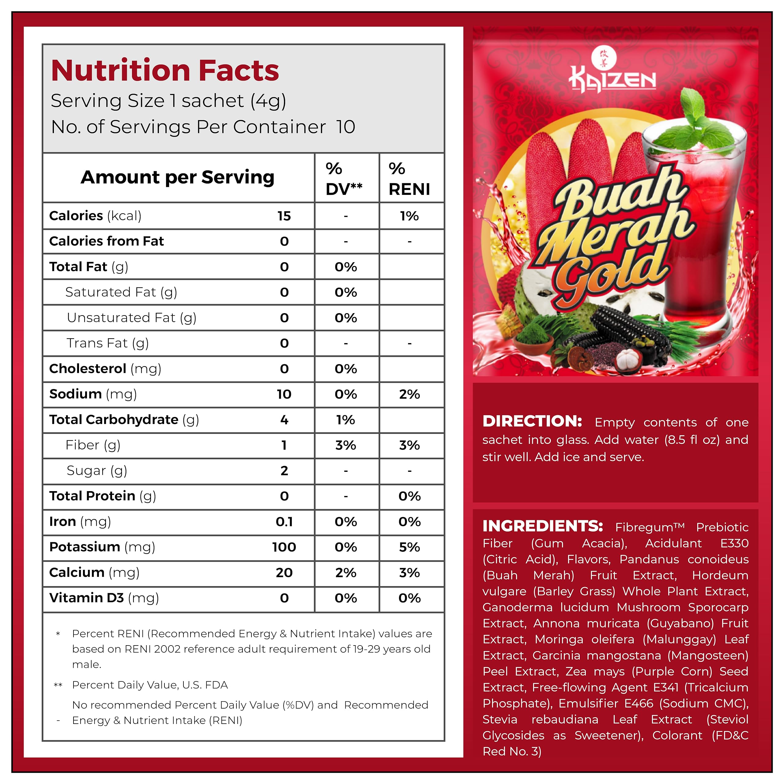 nutrient-rich powder for daily vitality