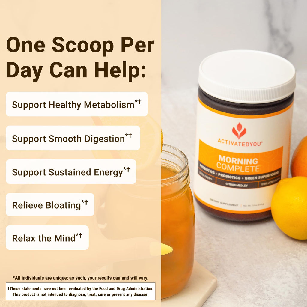 Nutrient-rich prebiotics for energy