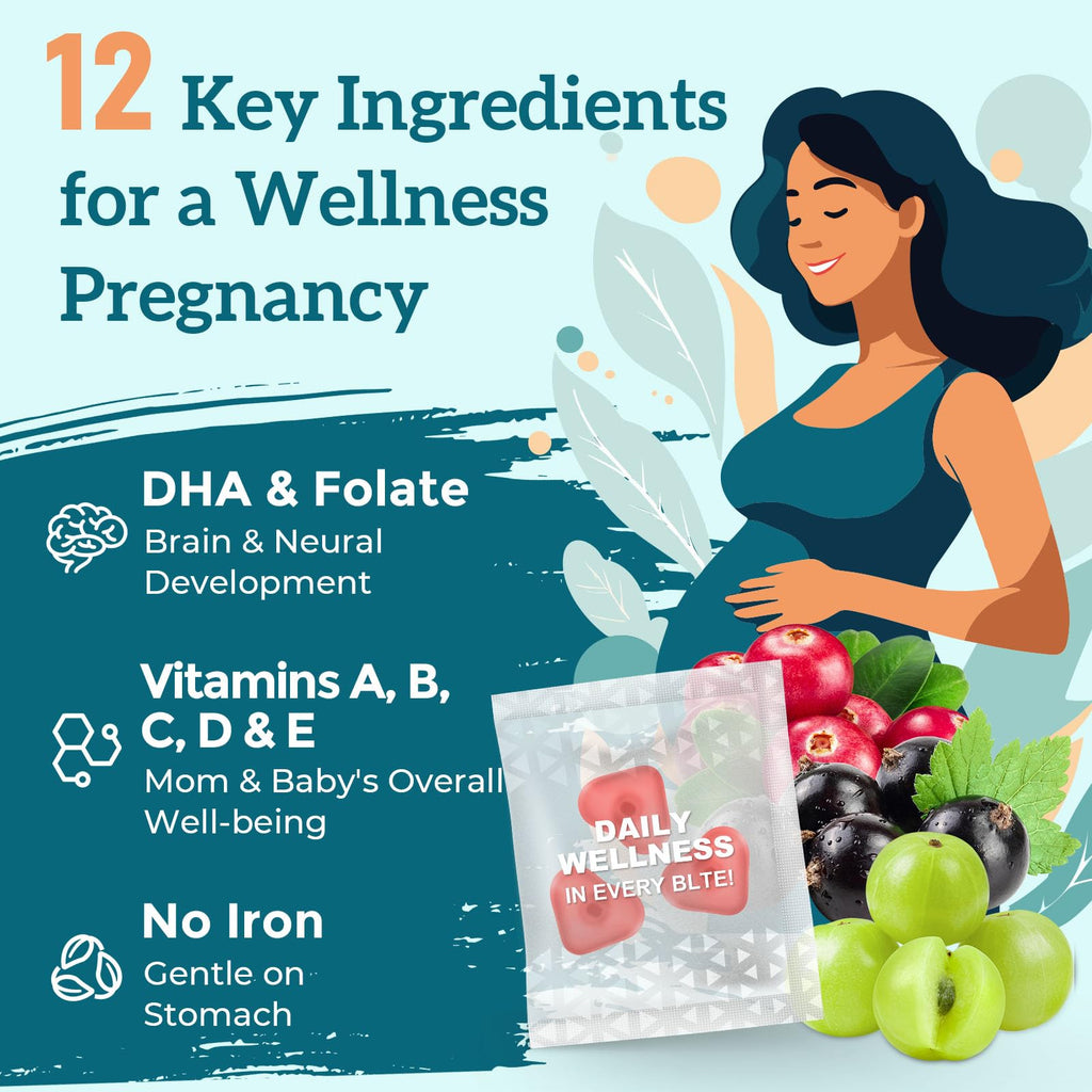 nutrient-rich prenatal gummies for baby development