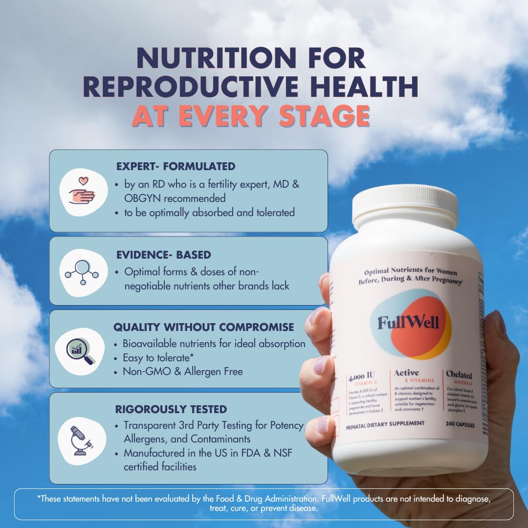 nutrient-rich prenatal multivitamin for pregnancy