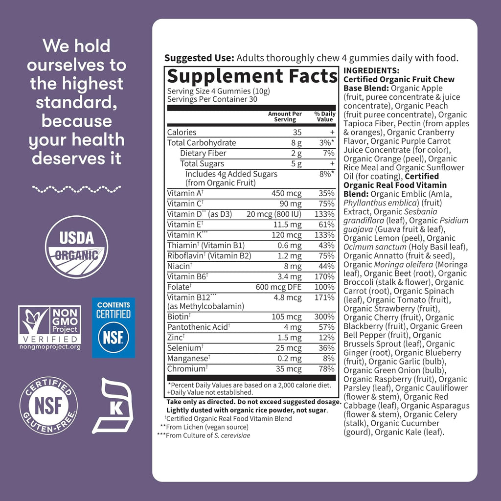 nutrient-rich prenatal vitamin gummies