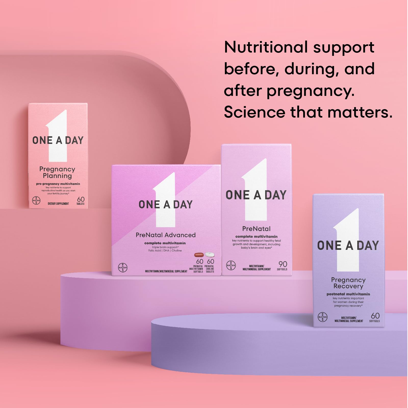 nutrient-rich prenatal vitamins for development
