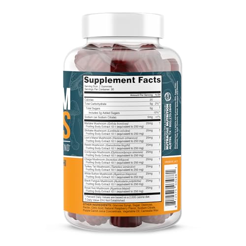 nutrient-rich raspberry gummies